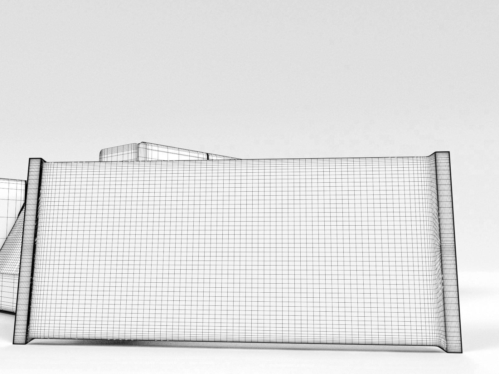 Candy bars with shelf ready display trays kit kat 3D model | CGTrader