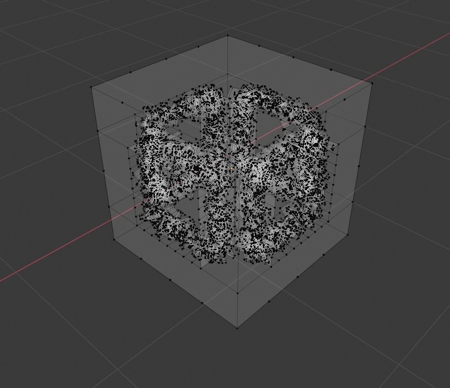 Abstract Splinter Cube free 3D model | CGTrader