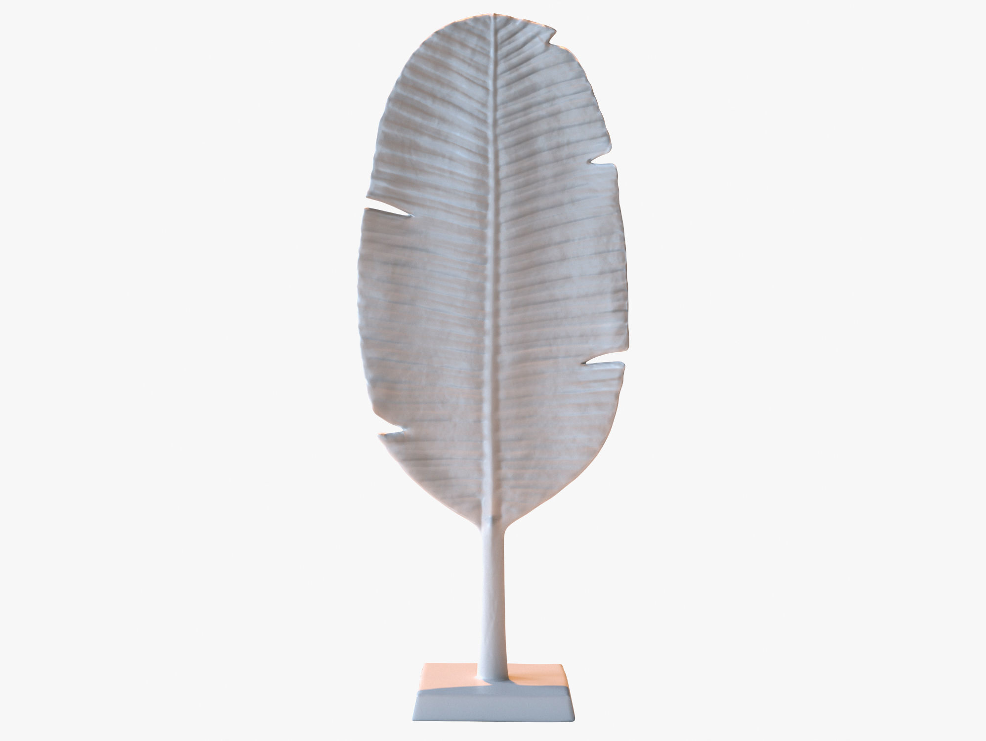 Gold Leaf Sculpture 3D model | CGTrader