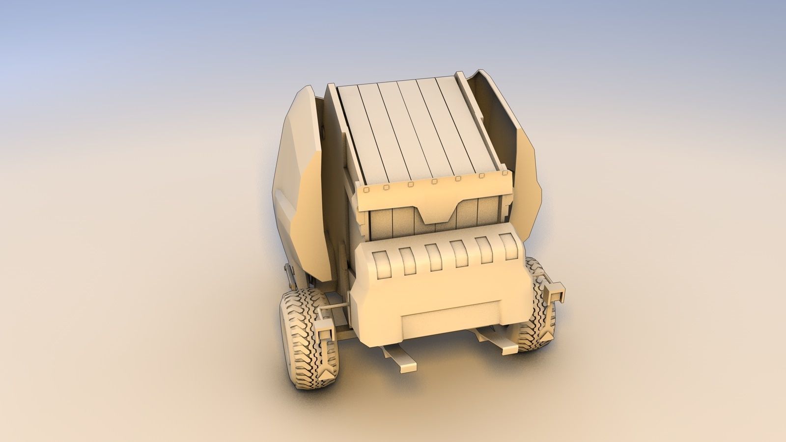 john deere v 461 3D model | CGTrader