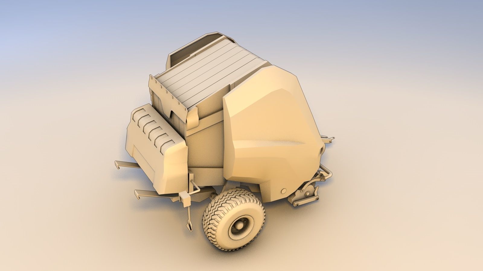 john deere v 461 3D model | CGTrader