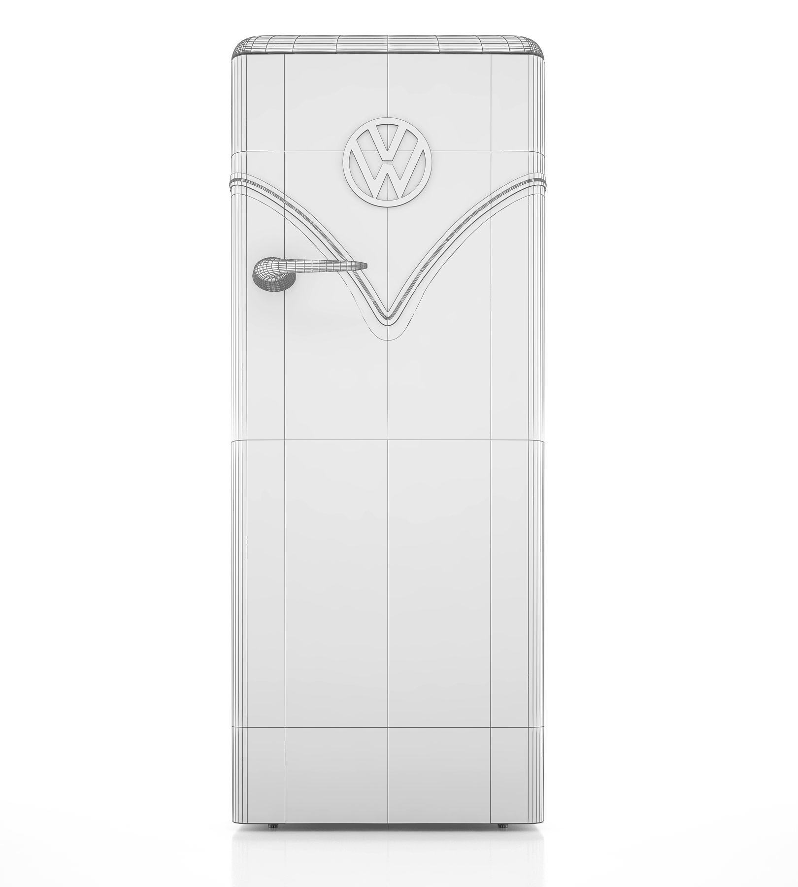 volkswagen fridge gorenje 3D model | CGTrader