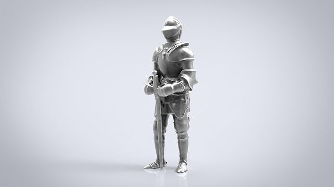 KNIGHT STATUE 3D model | CGTrader