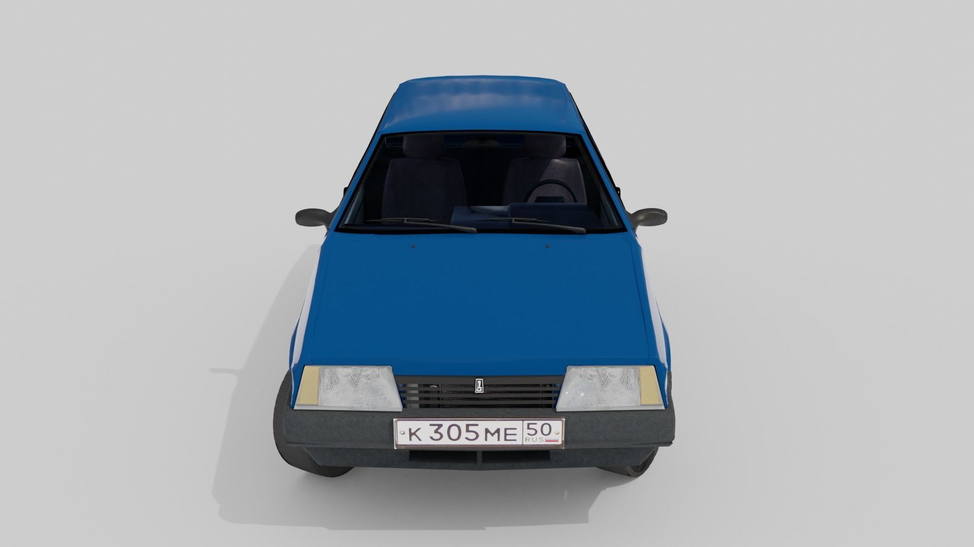 Lada Sputnik Samara 1984 3D model | CGTrader