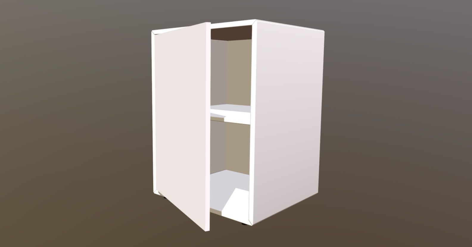 Animated Shelf 04 - Dynamic 3D Model 3D model animated rigged | CGTrader