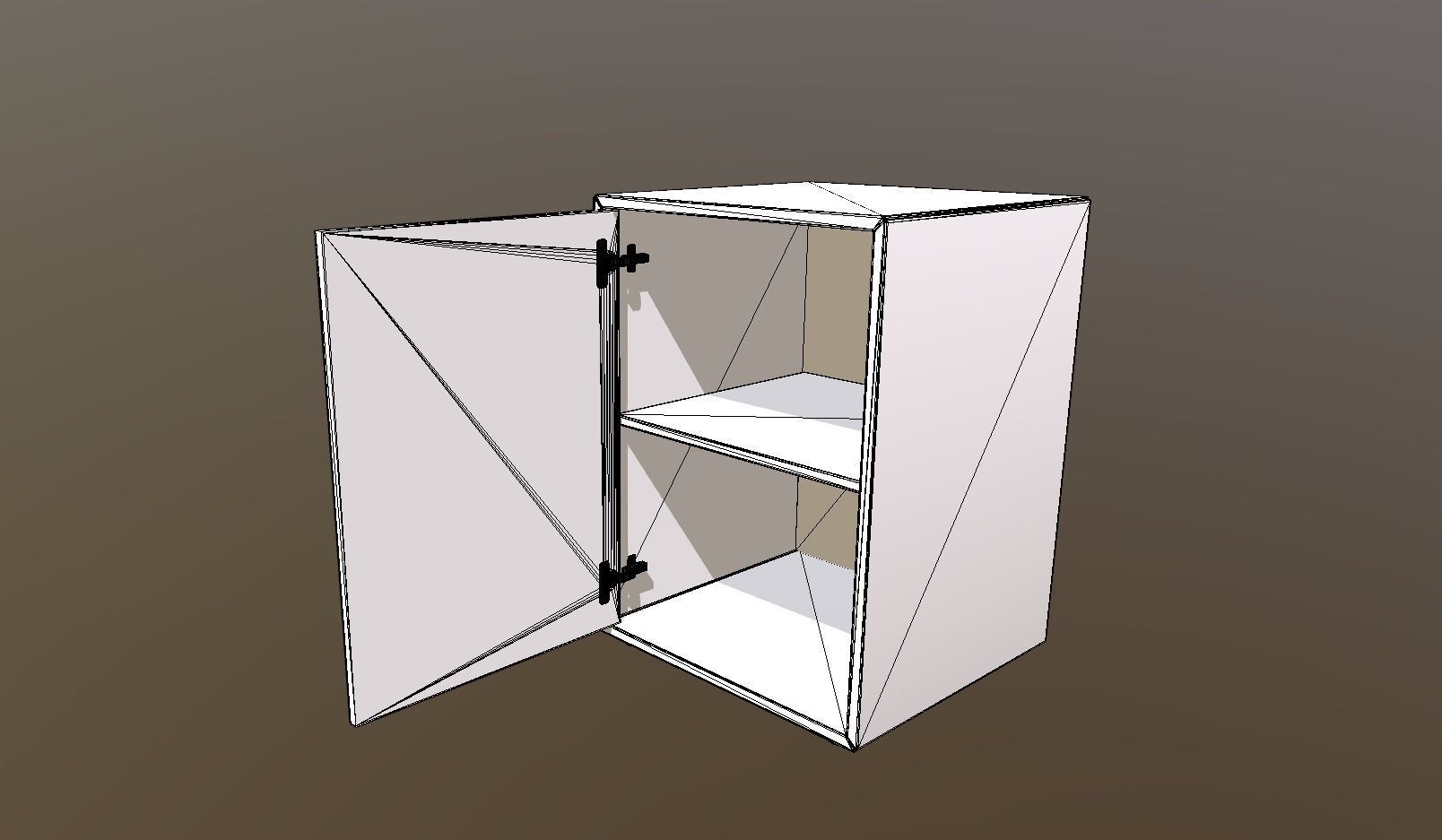 Animated Shelf 04 - Dynamic 3D Model 3D model animated rigged | CGTrader