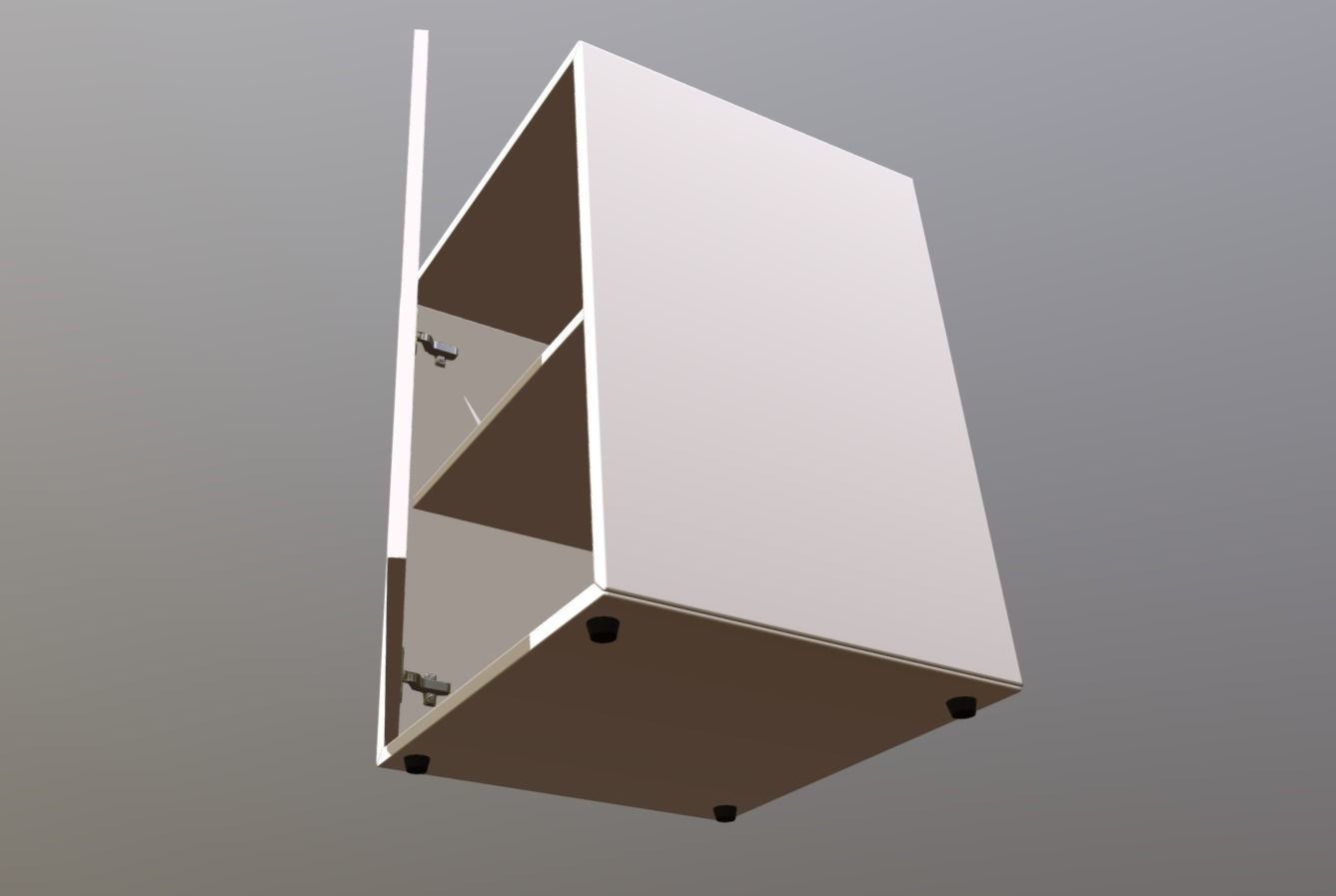 Animated Shelf 04 - Dynamic 3D Model 3D model animated rigged | CGTrader