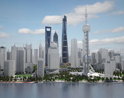 Shanghai 3D Models | CGTrader