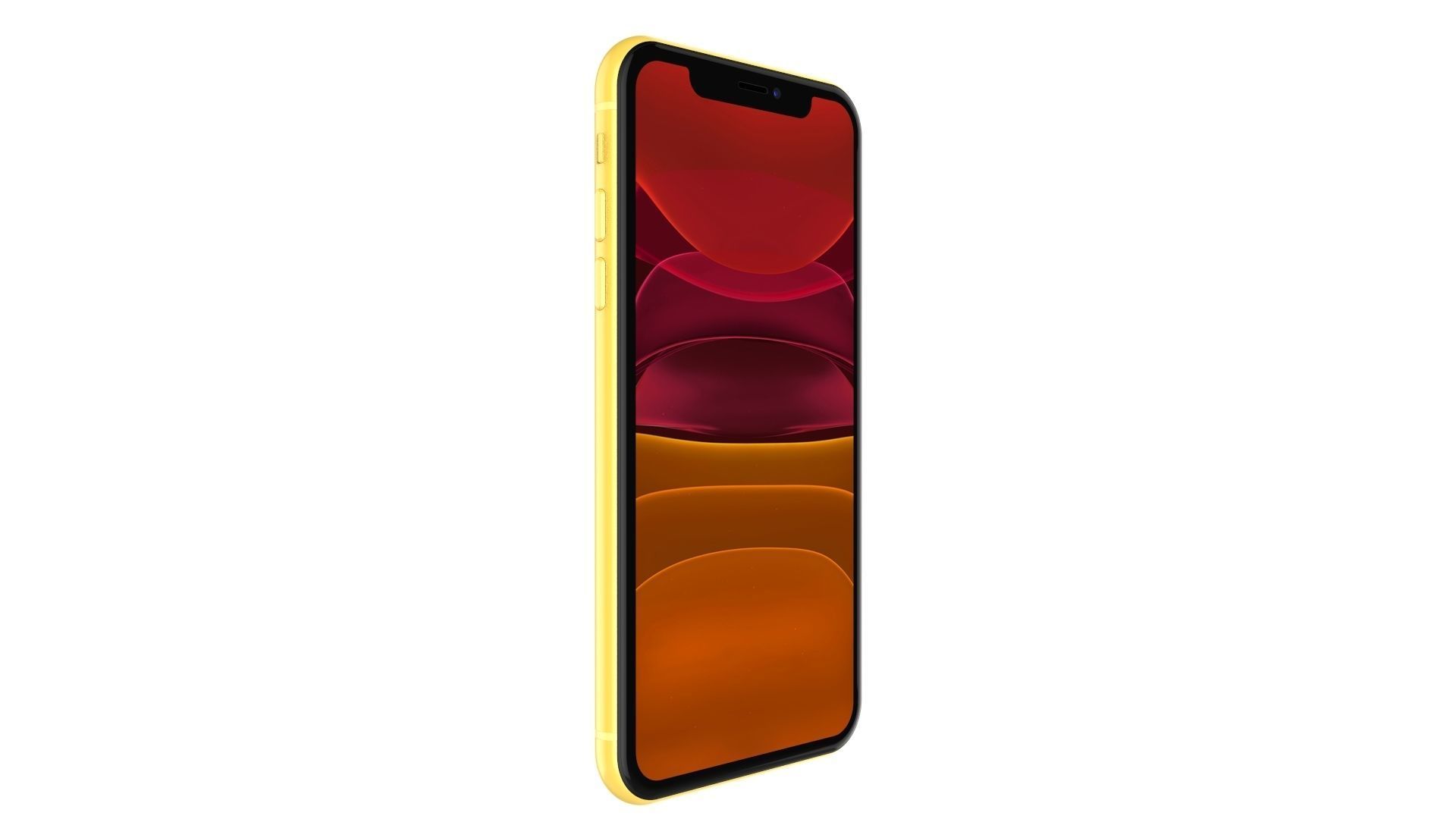 Apple iPhone 11 Yellow 3D model | CGTrader