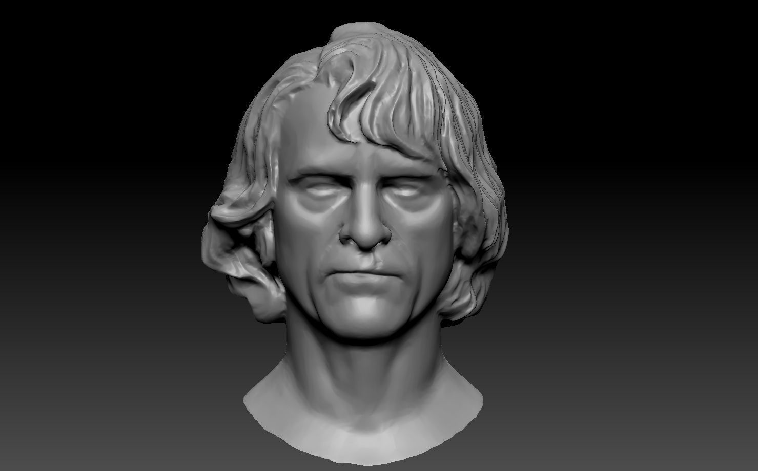 Joker LOW POLY Joaquin Phoenix 2019 3D Print 3D model 3D printable ...