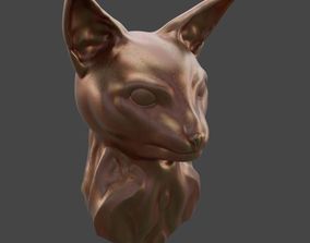 Cat face 3D Print Models | CGTrader