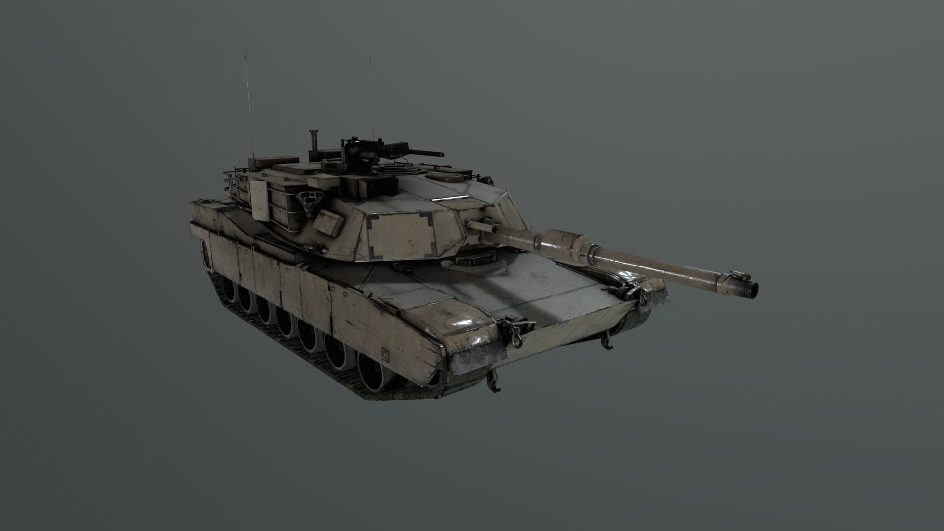Tank M1 Abrams 3D model | CGTrader