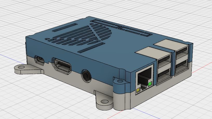 RASPBERRY PI 3 - ENCLOSURES 3D model 3D printable | CGTrader