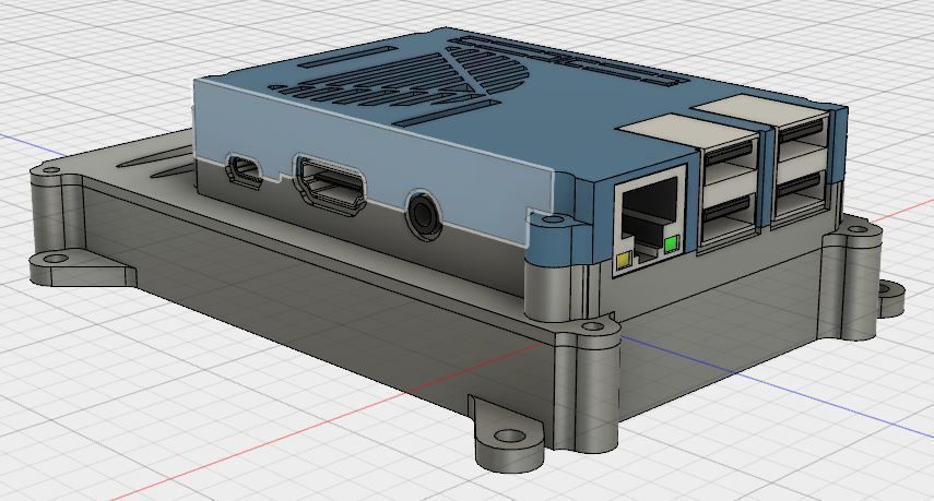 RASPBERRY PI 3 - ENCLOSURES 3D model 3D printable | CGTrader