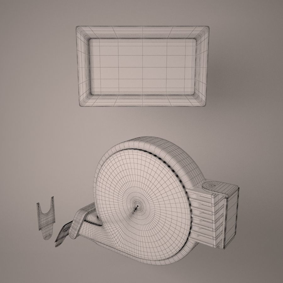 Ticket Dispenser Shop 3D model | CGTrader