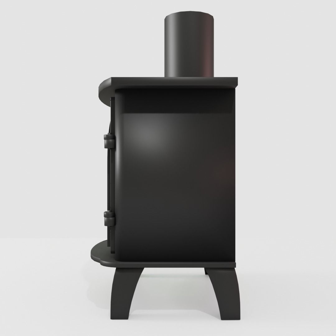 Wood Burning Stove 3D model | CGTrader