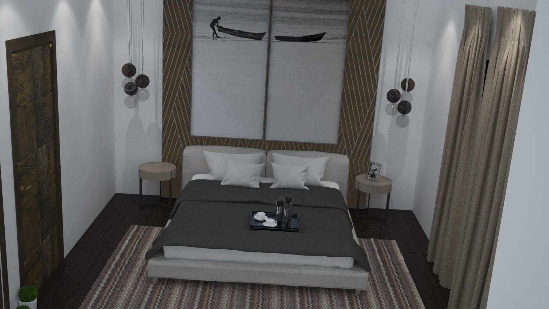 bedroom free 3D model | CGTrader
