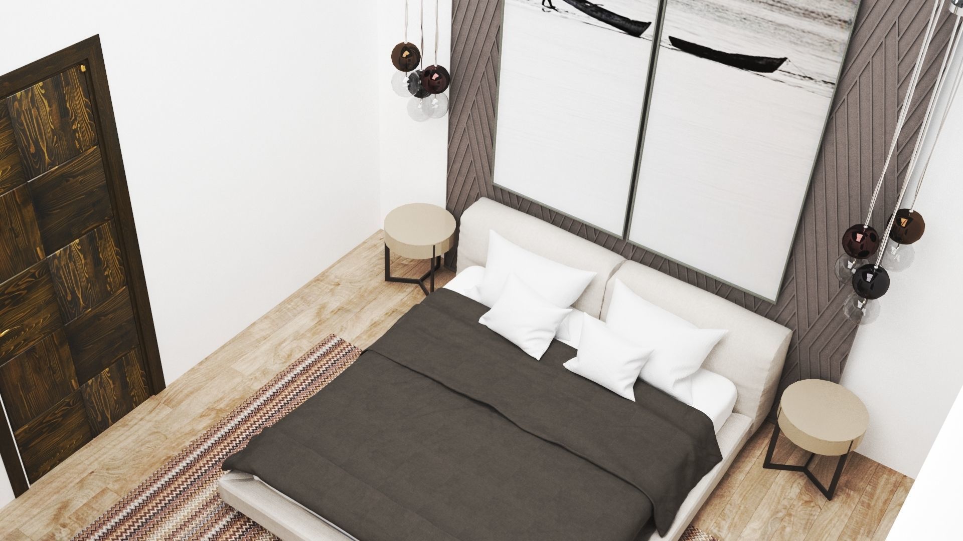 bedroom free 3D model | CGTrader