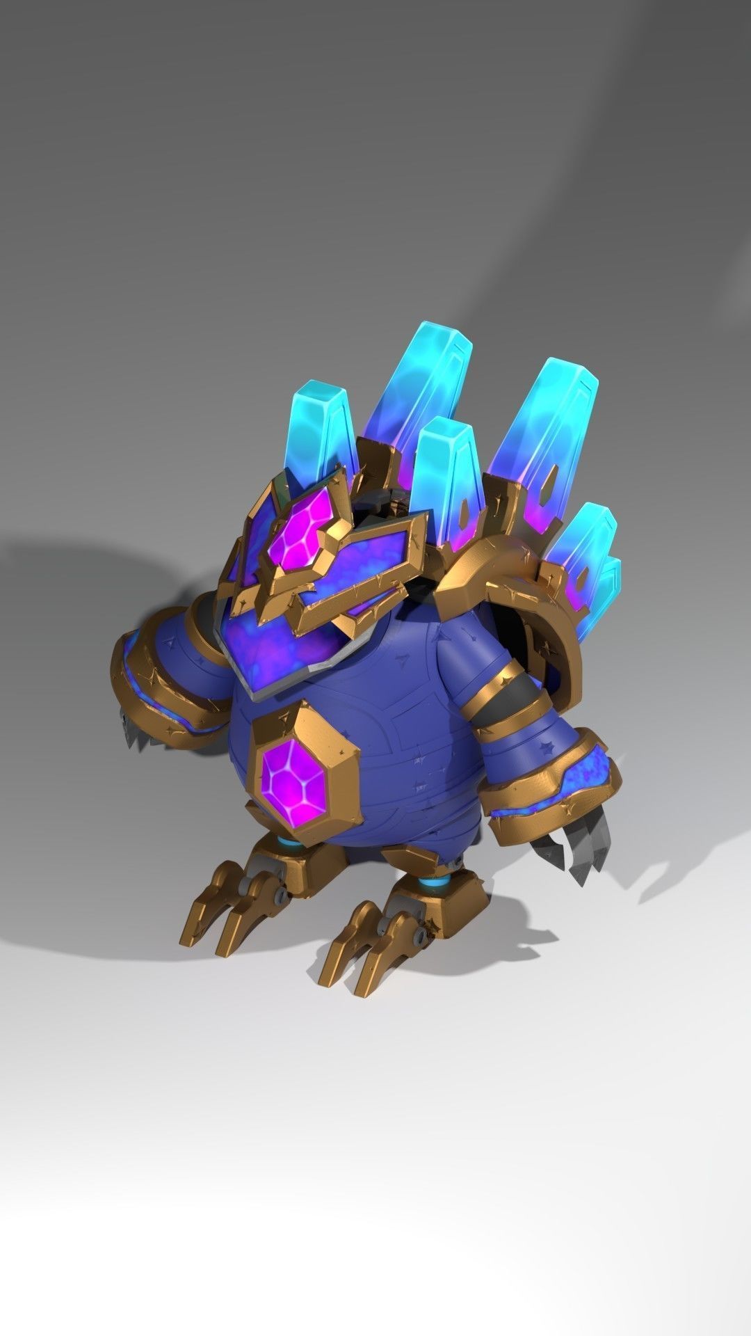 Rammus Hextech - League of Legends 3D model animated rigged | CGTrader