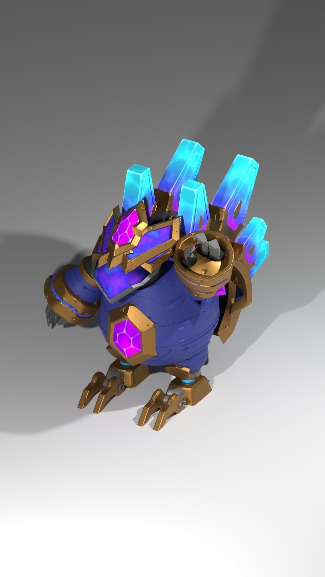 Rammus Hextech - League of Legends 3D model animated rigged | CGTrader