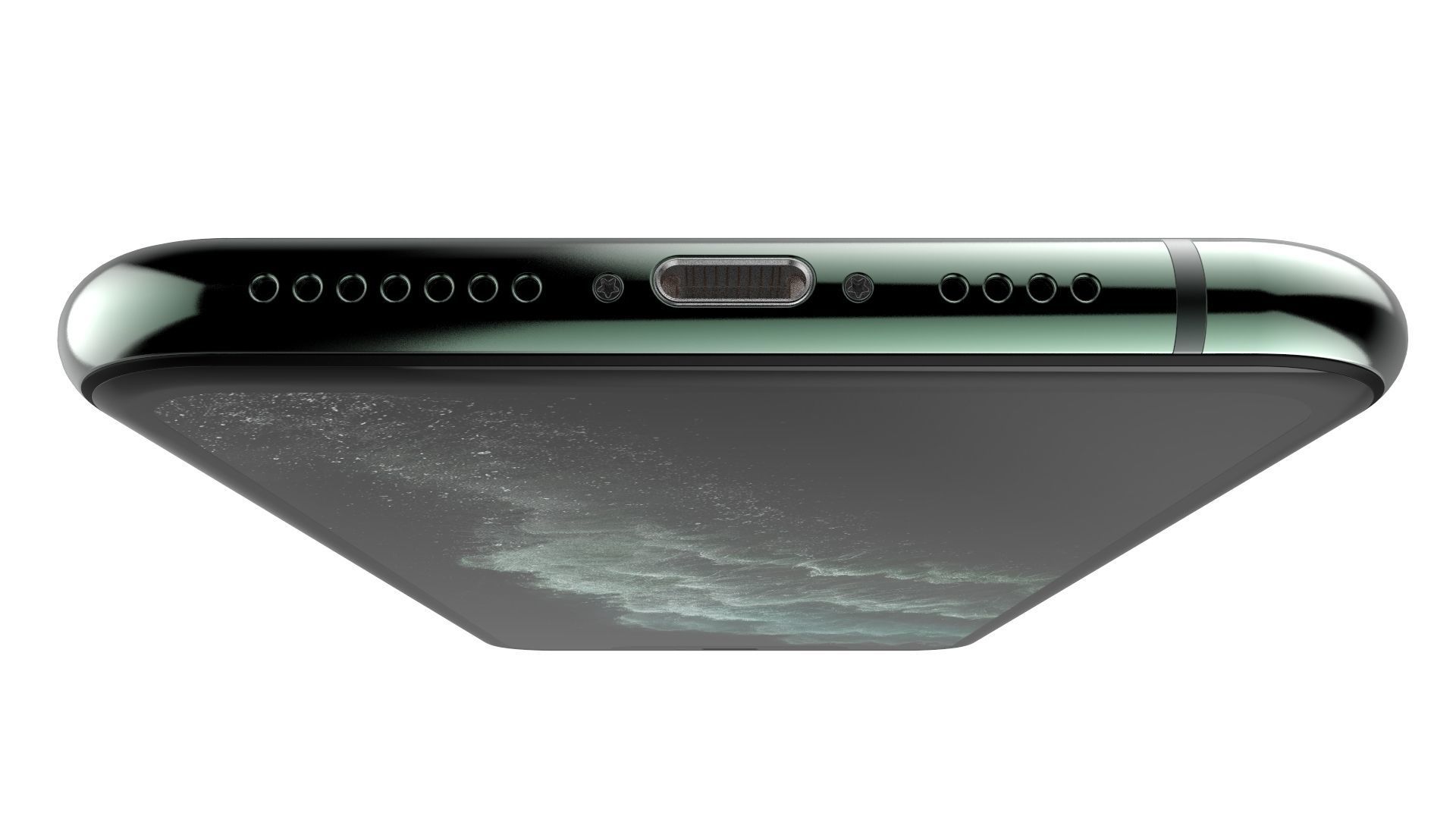 Apple iPhone 11 Pro Max Midnight Green 3D model | CGTrader