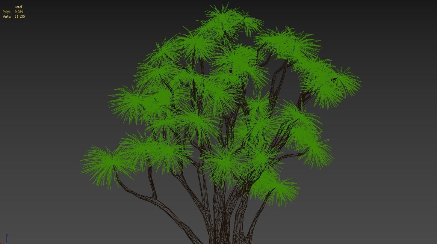 3D model Low Poly Bush Tree Stylish VR / AR / low-poly | CGTrader