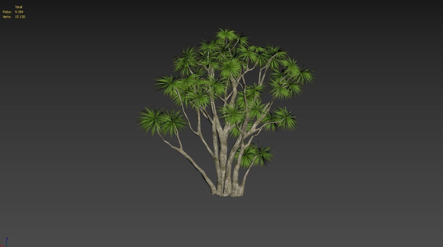 3D model Low Poly Bush Tree Stylish VR / AR / low-poly | CGTrader