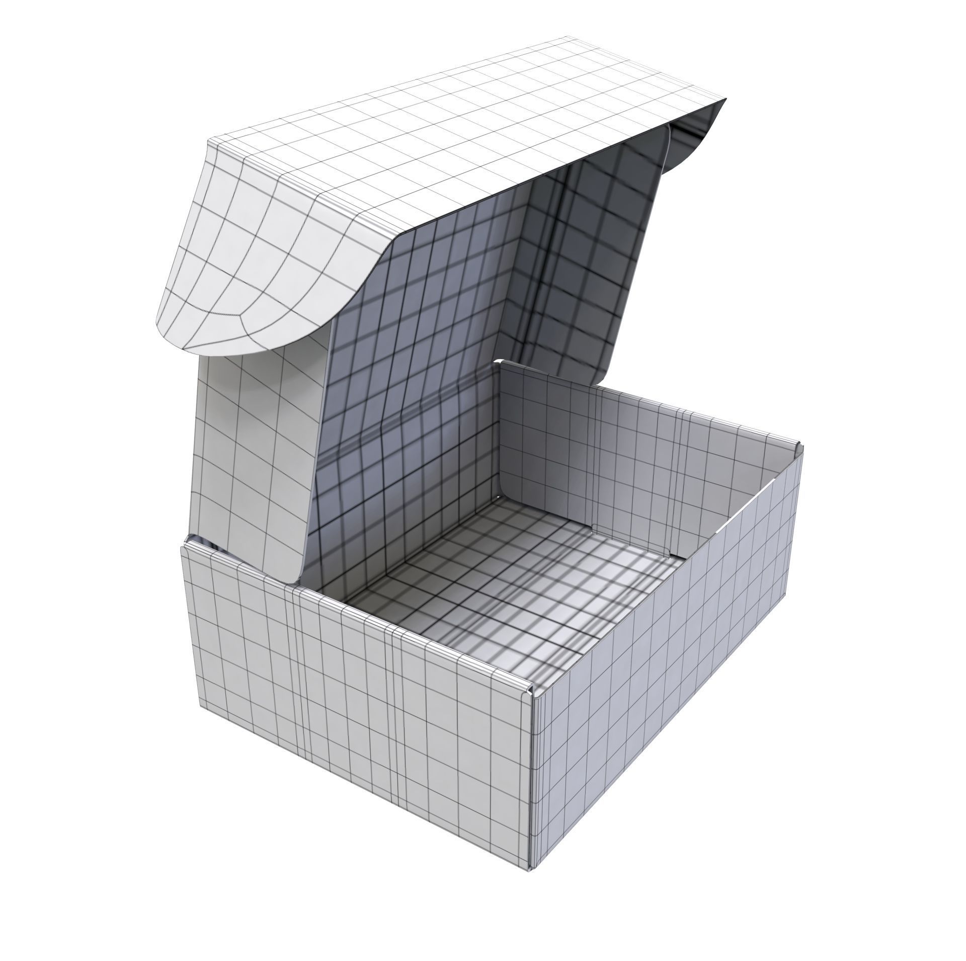 Self-assembly box 3D model | CGTrader