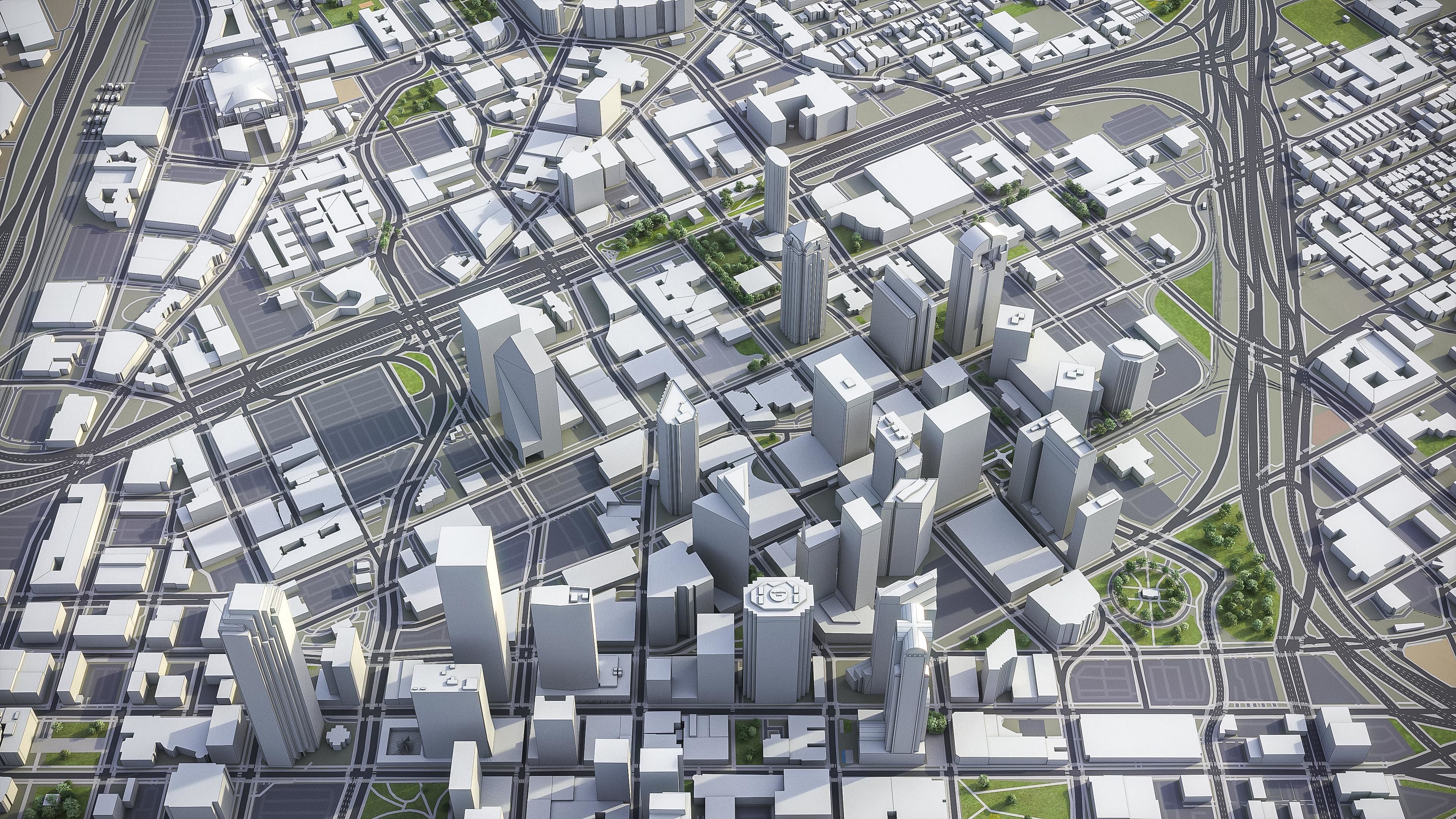 3D Model Collection Dallas - Fort Worth VR / AR / low-poly | CGTrader