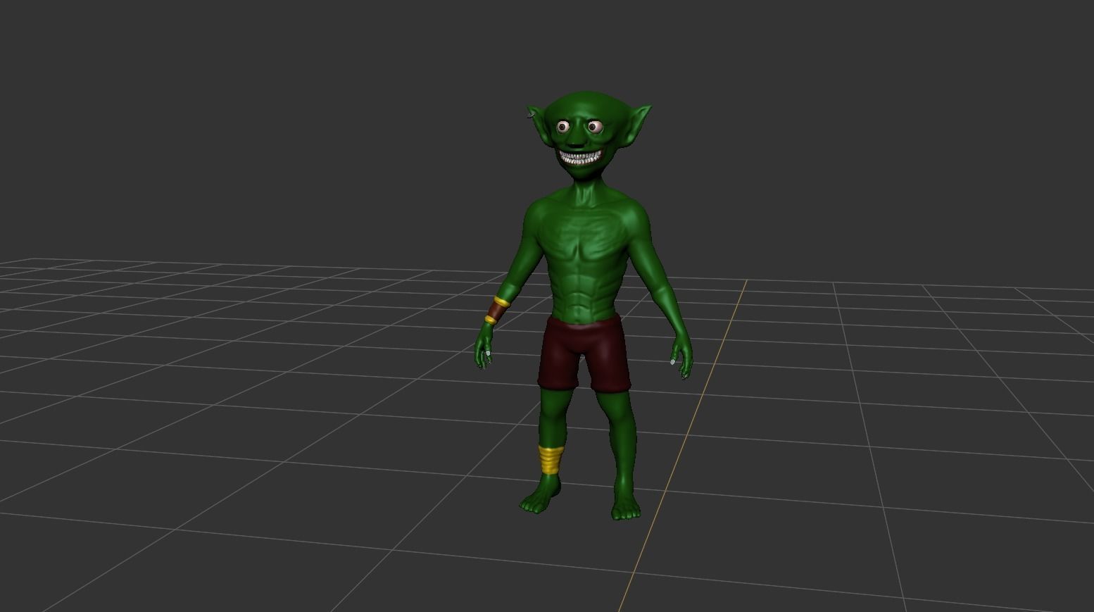 3D Goblin Demon free 3D model | CGTrader