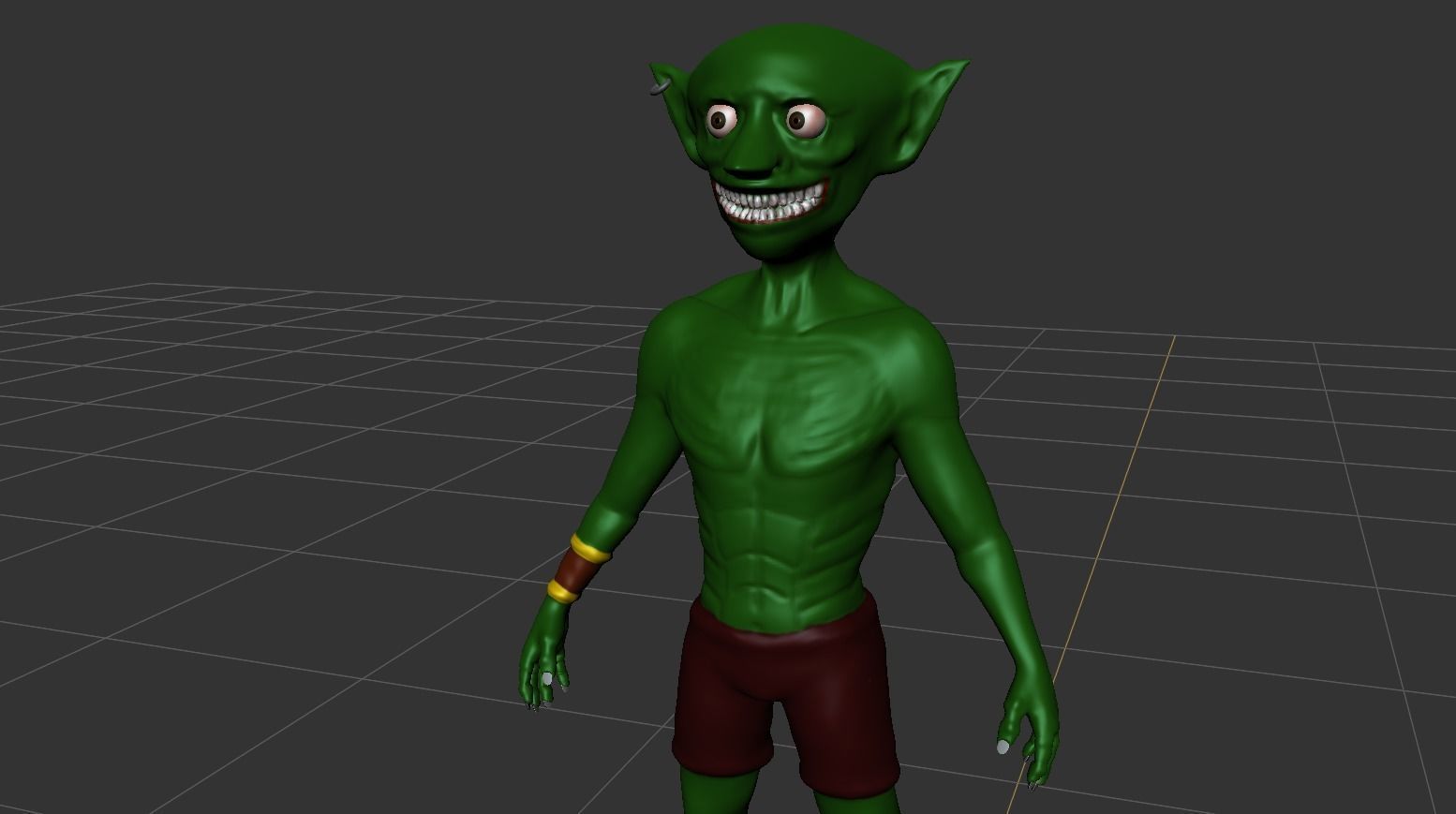 3D Goblin Demon free 3D model | CGTrader