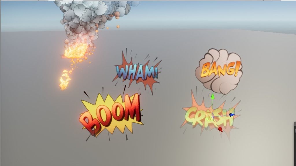 Comics VFX kitbash 3D model | CGTrader