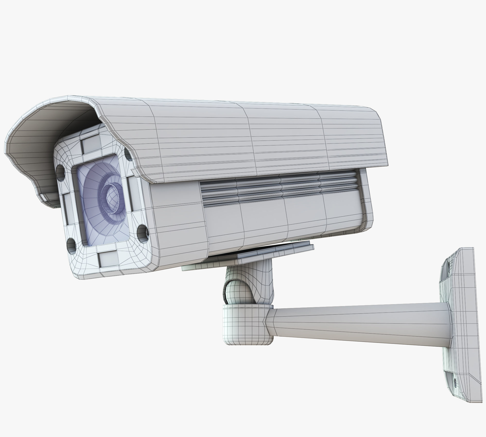 CCTV Security Camera Pack 3D model | CGTrader