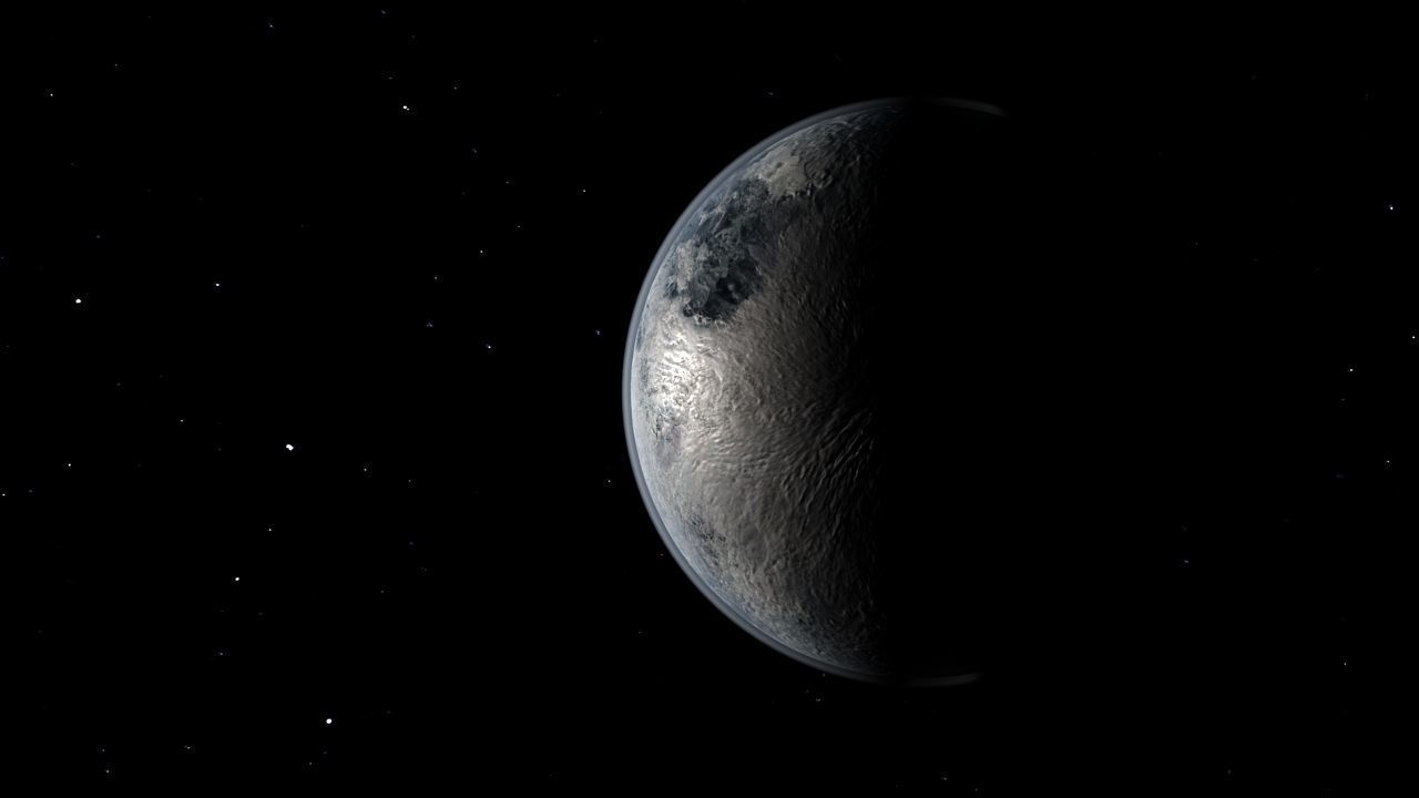 3D model DWARF PLANET---ERIS 4K VR / AR / low-poly rigged animated ...