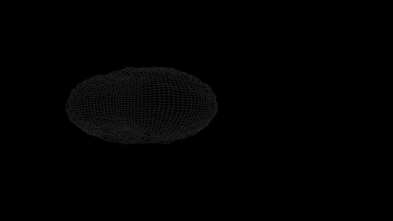 3D model DWARF PLANET---HAUMEA 4K VR / AR / low-poly rigged animated ...