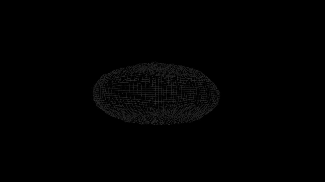 3D model DWARF PLANET---HAUMEA 4K VR / AR / low-poly rigged animated ...