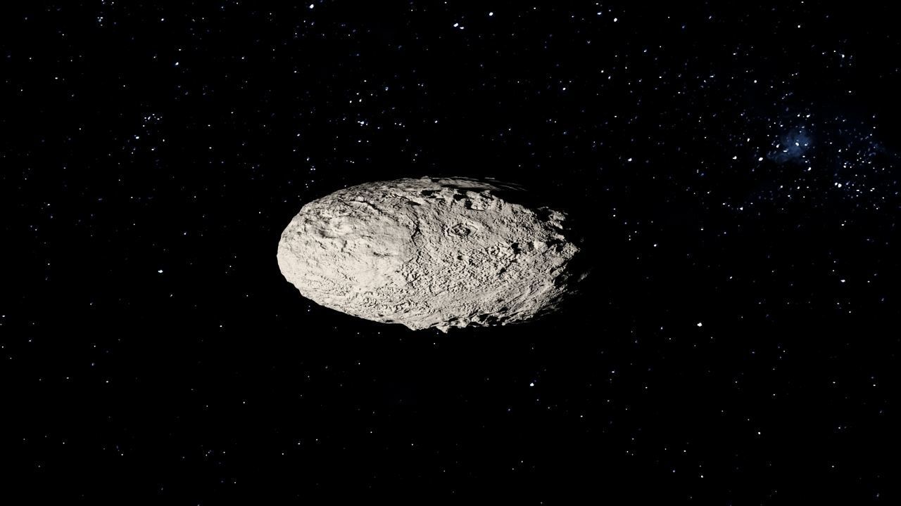 3D model DWARF PLANET---HAUMEA 4K VR / AR / low-poly rigged animated ...