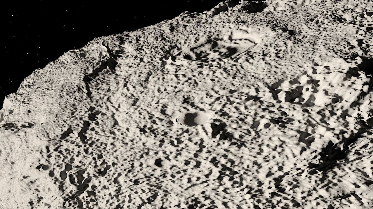 3D model DWARF PLANET---HAUMEA 4K VR / AR / low-poly rigged animated ...