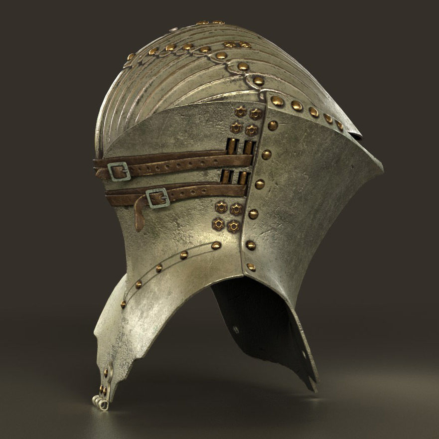 3D model Joust Helm VR / AR / low-poly | CGTrader