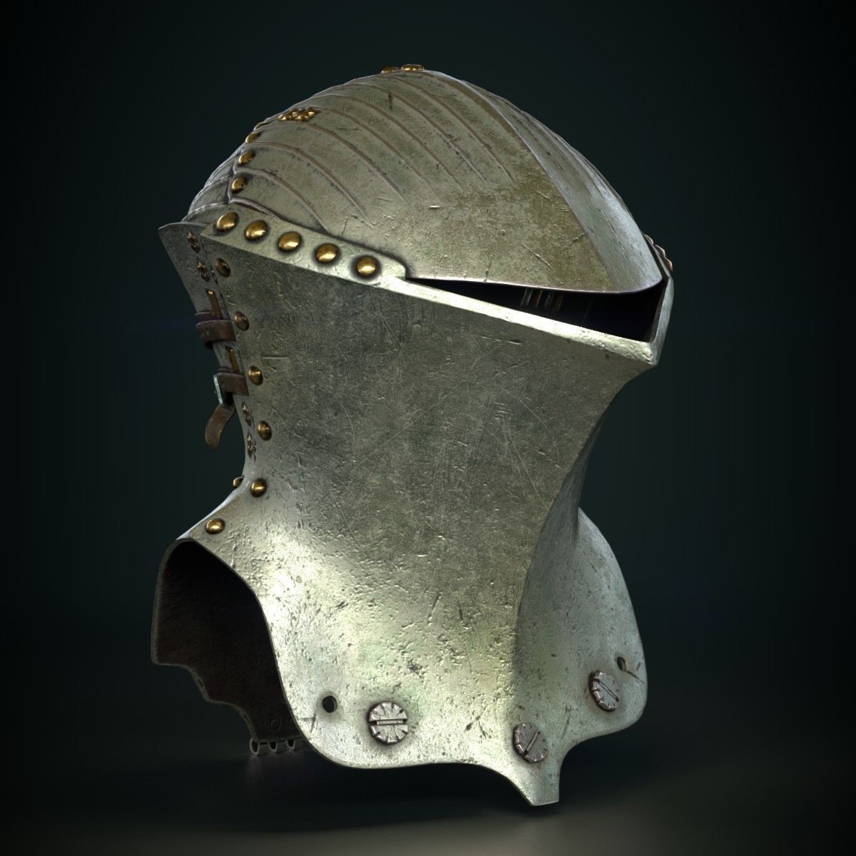 3D model Joust Helm VR / AR / low-poly | CGTrader