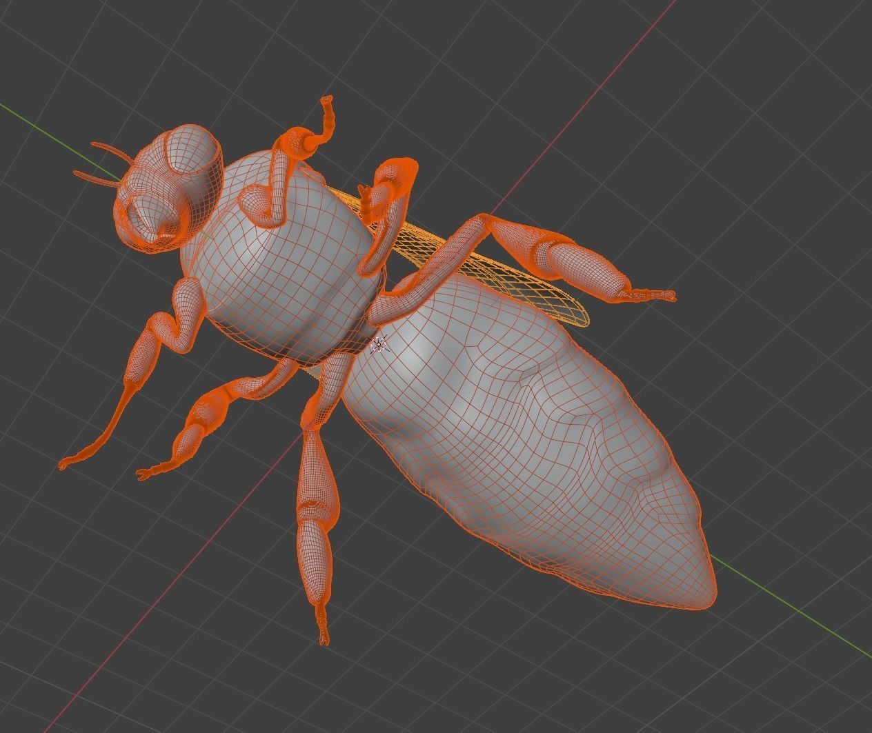 queen bee 3D model | CGTrader