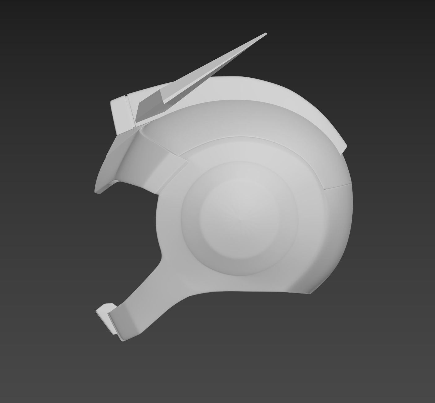 Mobile Suit Gundam Char Pilot Helmet Char Aznable Cosplay 3D model 3D ...