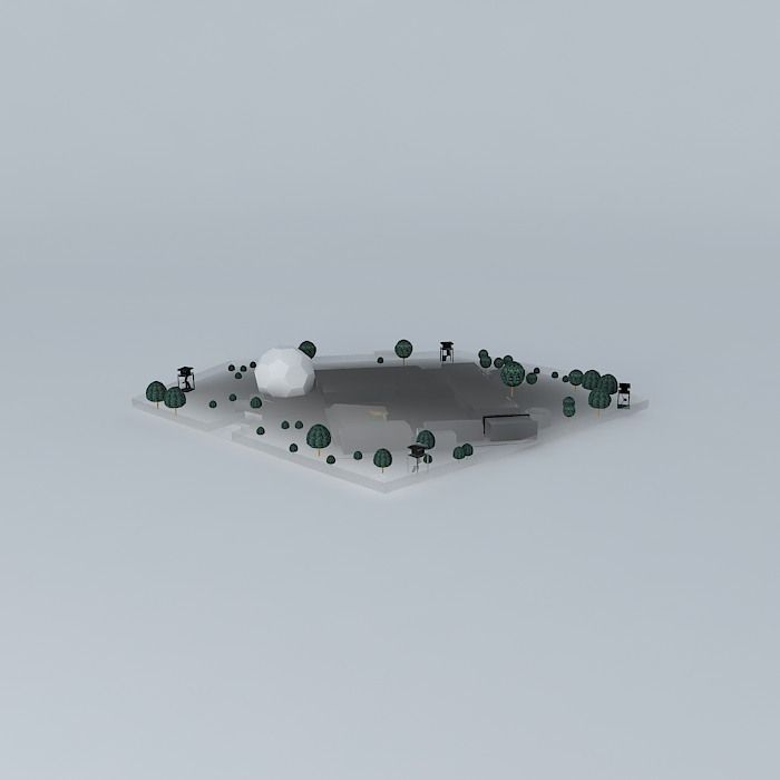 Military unit free 3D model | CGTrader