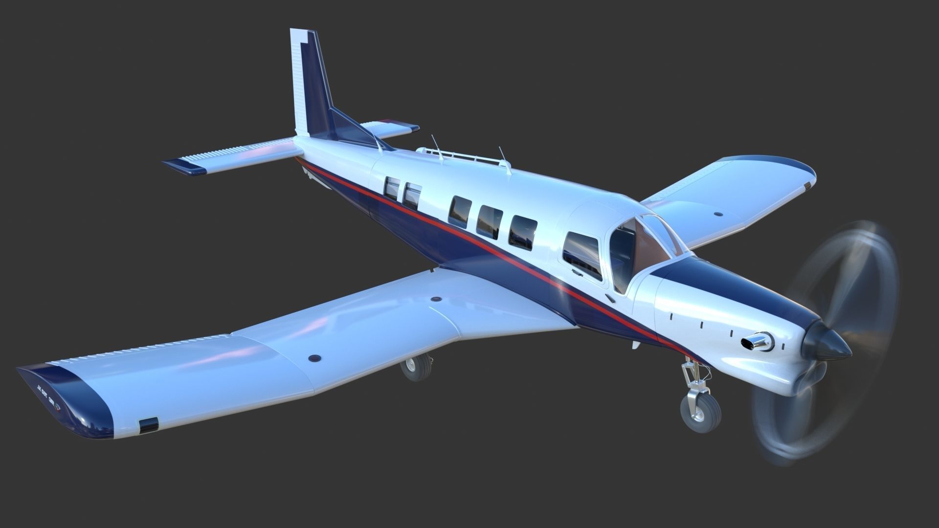Skydiving Aircraft PAC750XL 3D model | CGTrader
