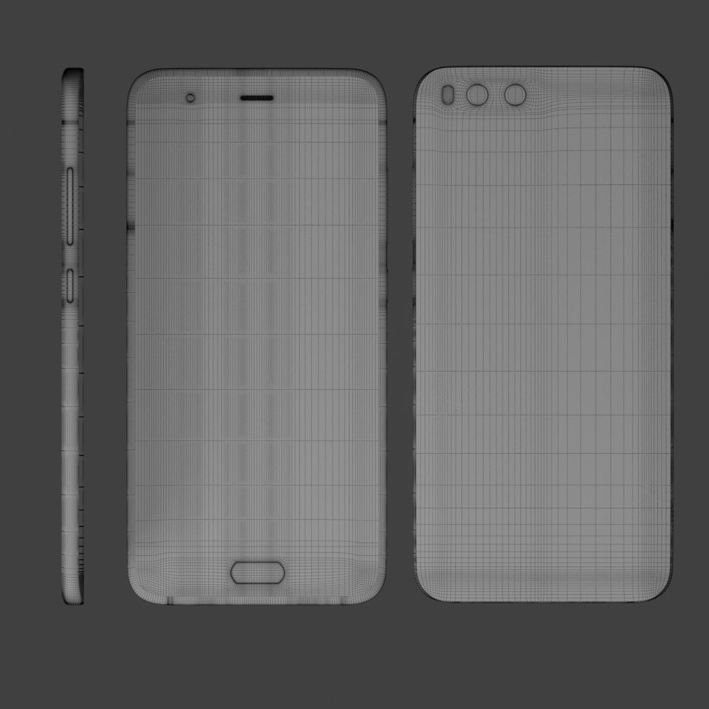 Xiaomi Mi6 free 3D model | CGTrader