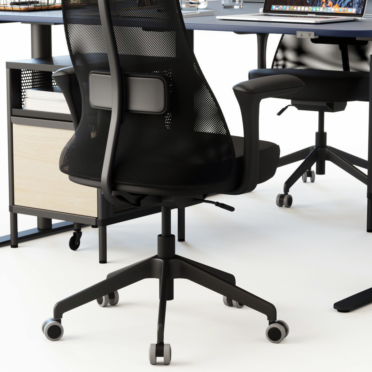 Bekant workplace 3D model | CGTrader