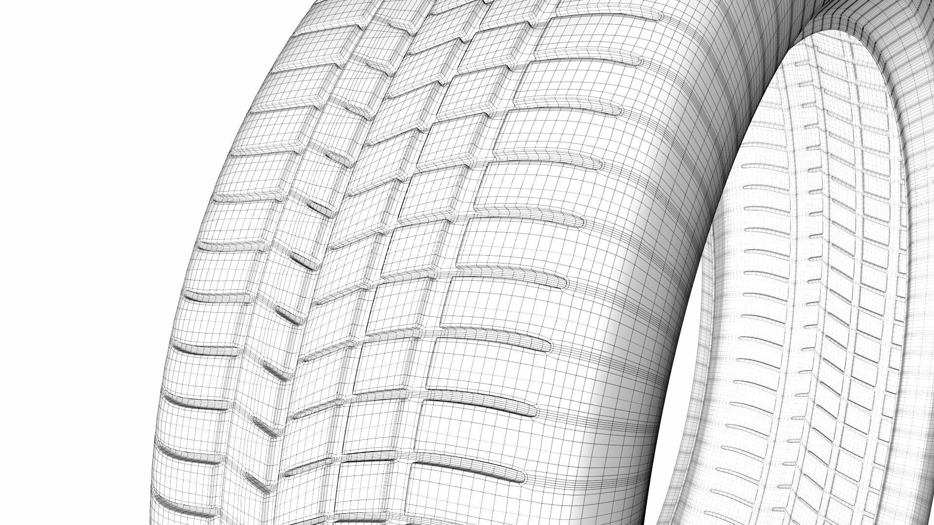 Tire Model oem tyres 3D model | CGTrader