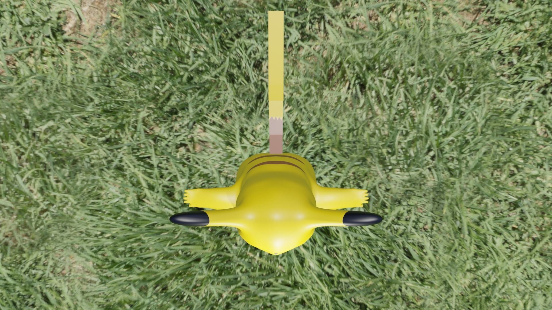 Pikachu Pokemon T-pose 3D model | CGTrader