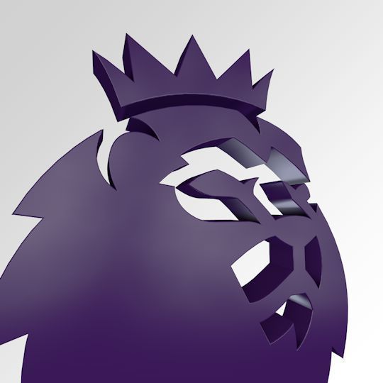 3D model Premier League FC Football Club 3D Logo VR / AR / low-poly ...