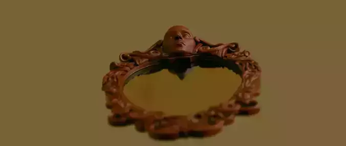 magic mirror 3D model | CGTrader